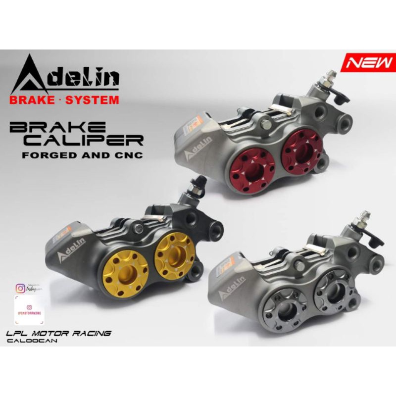 ADL-11 Adelin Caliper Forged CNC 4pot | Shopee Philippines