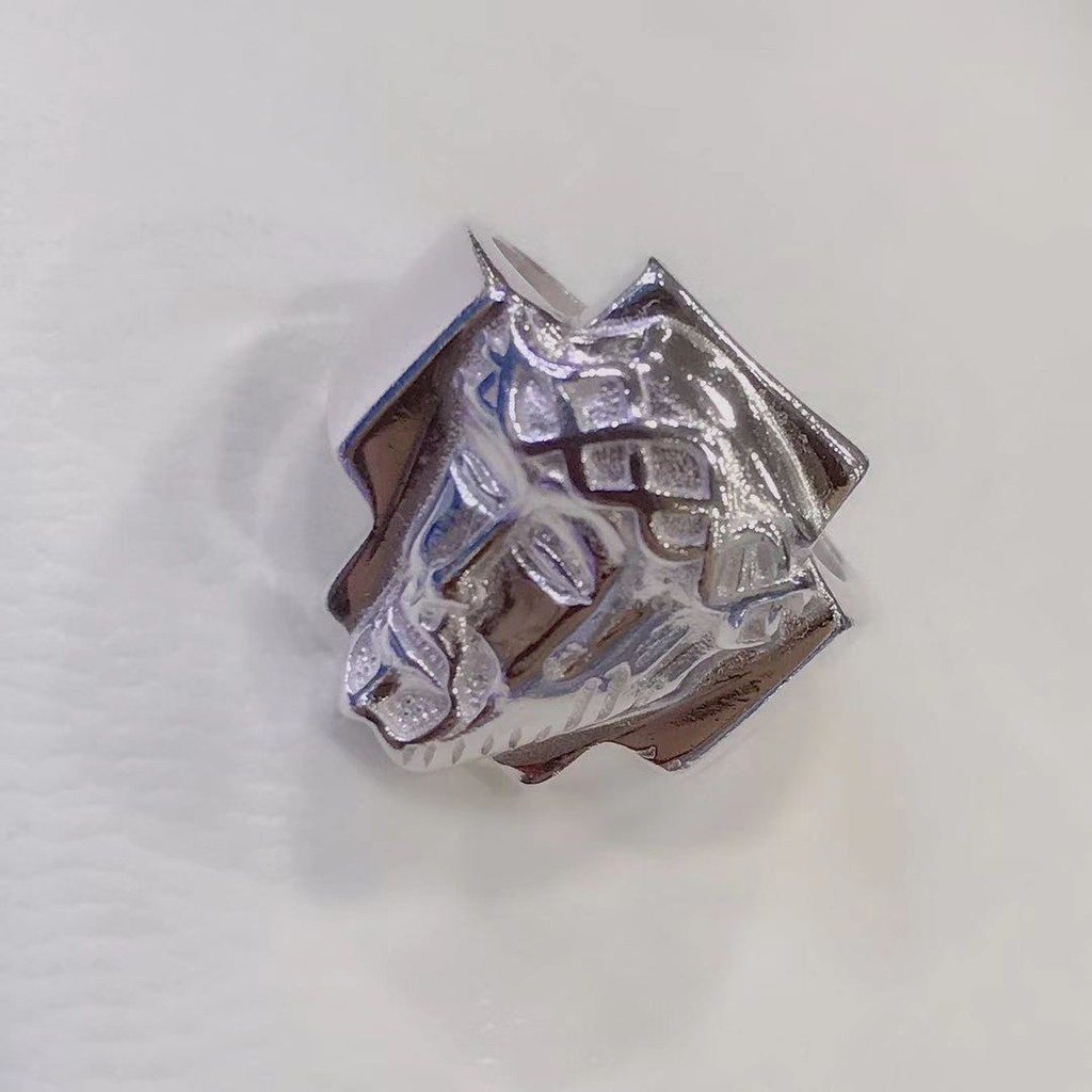 MEET SILVER M018 925 Italy Silver Fashion Mens ring SR421 | Shopee ...