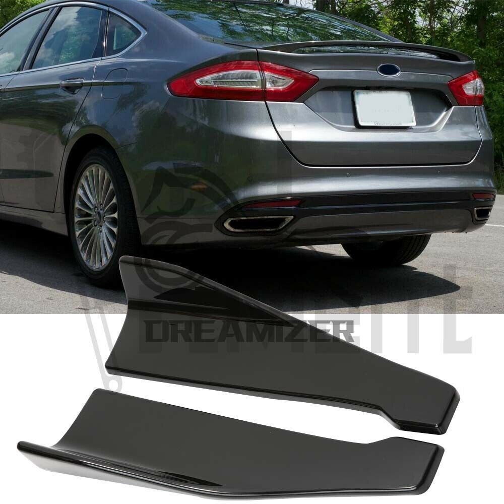 LANTOP For Ford Fusion 2006-2020 48cm Car Rear Lip Side Skirt Winglets ...