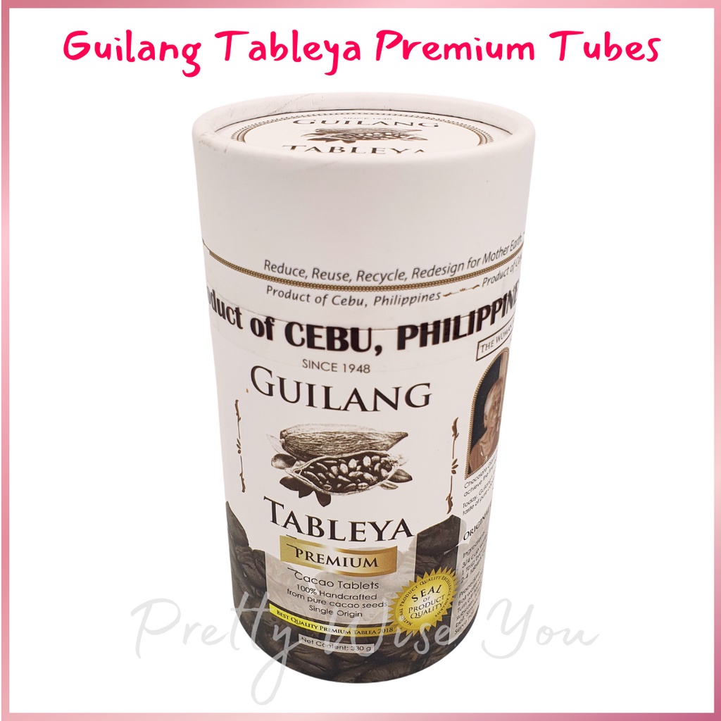 Argao Guilang's Premium Tableya (Pure Tablea) in Paper Tube | Shopee ...