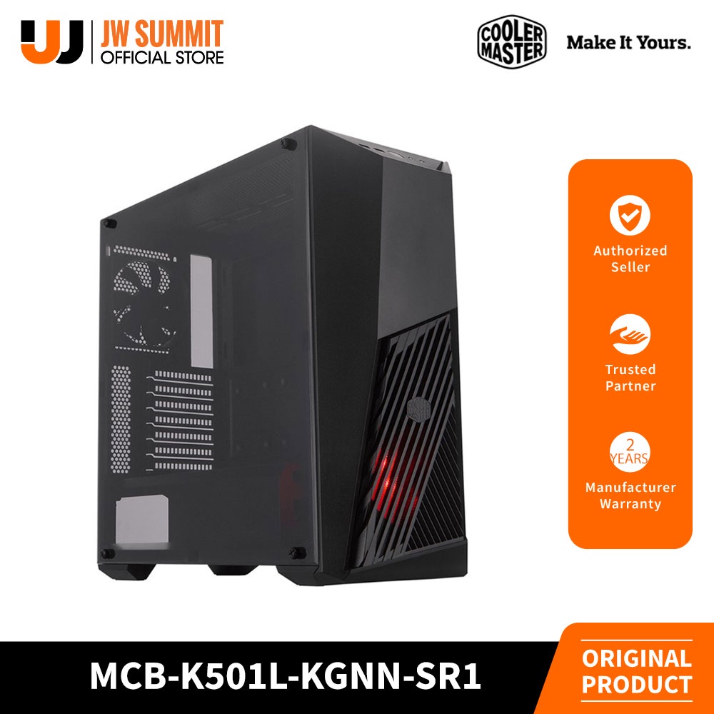 Cooler Master Masterbox K501L Mid Tower RGB Desktop Case (MCB-K501L-KGNN-SR1) | Shopee Philippines