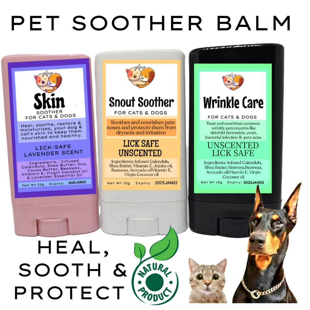 LICK FREE SKIN, SNOUT, PAW AND SKIN WRINKLE PROTECTION BALM FOR PETS ...