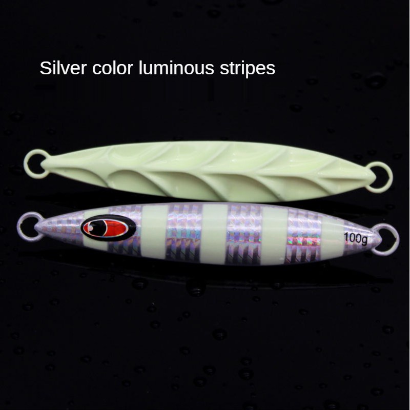 BONE JIGS MATINIK JIGS JC Metal Lead Luminous Jig Slow Pitch Jigging Fishing Lure 60-250g ...
