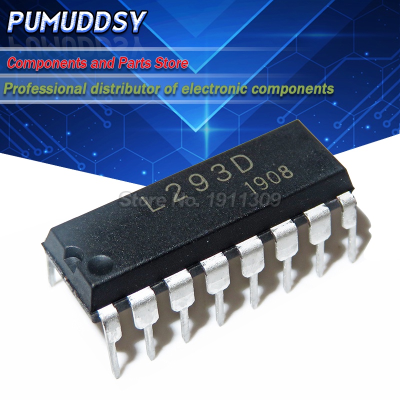 5PCS L293D L293 DIP stepper motor driver chip IC | Shopee Philippines