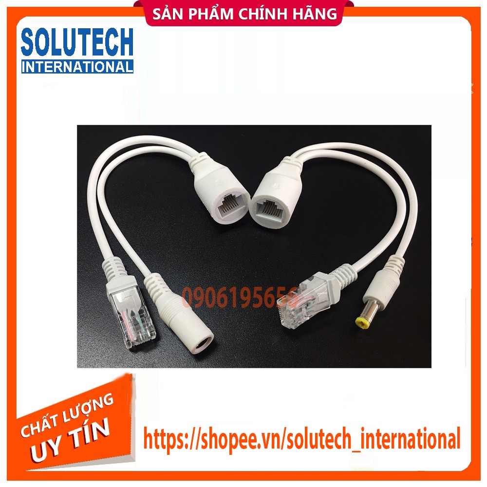 Poe conversion Balun for IP Camera - Transmission distance 80M - POE ...