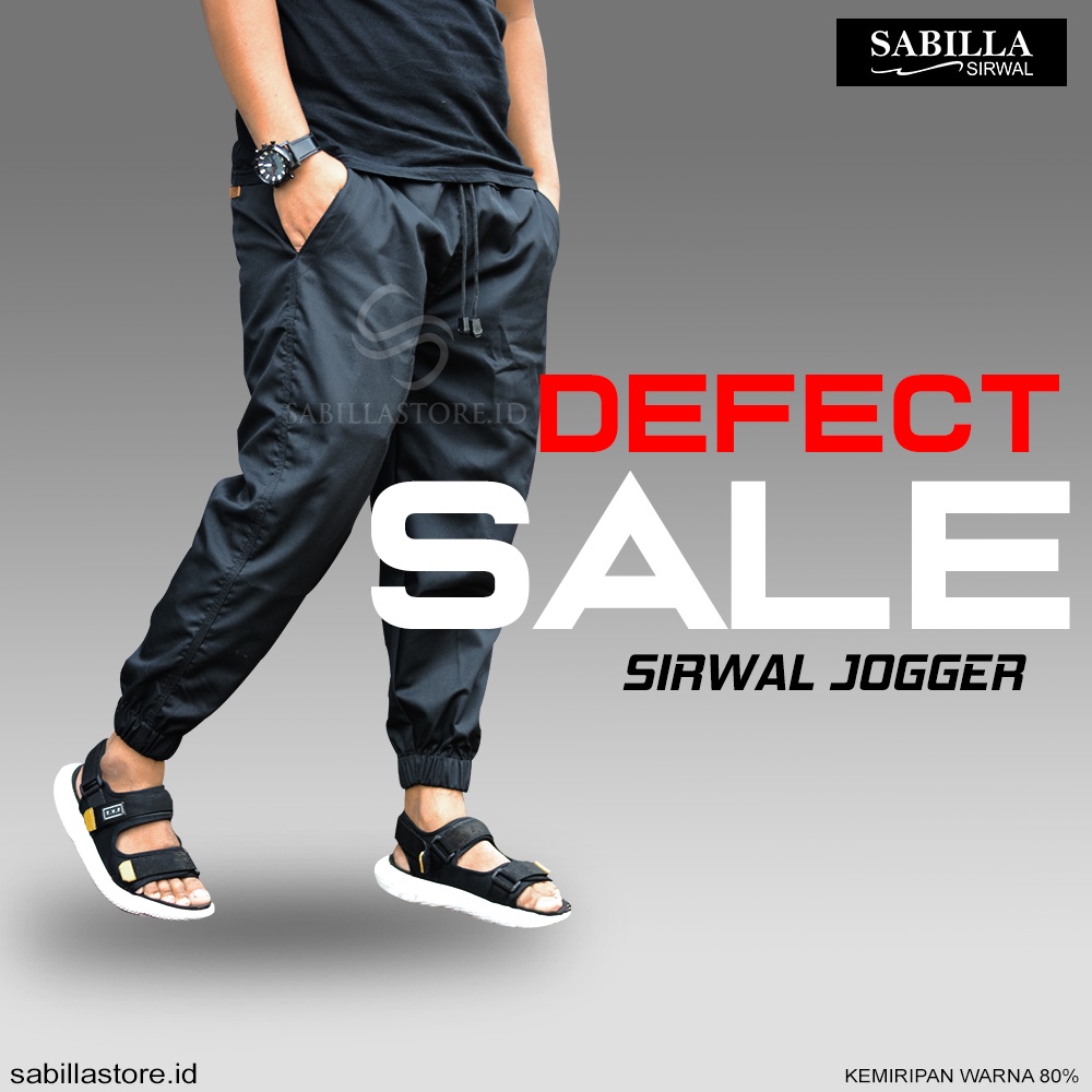 Sirwal Sakilla Jogger Defect | Shopee Philippines