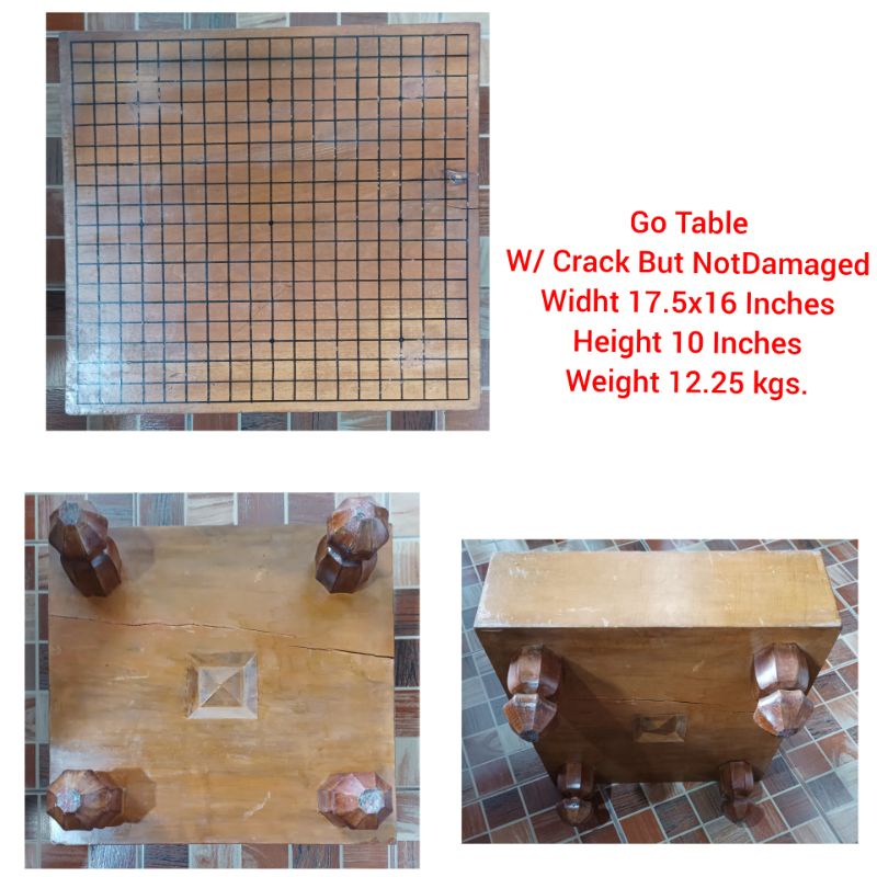 Go Tables and Shogi Tables Japan Surplus ( Solid Wood ) | Shopee ...