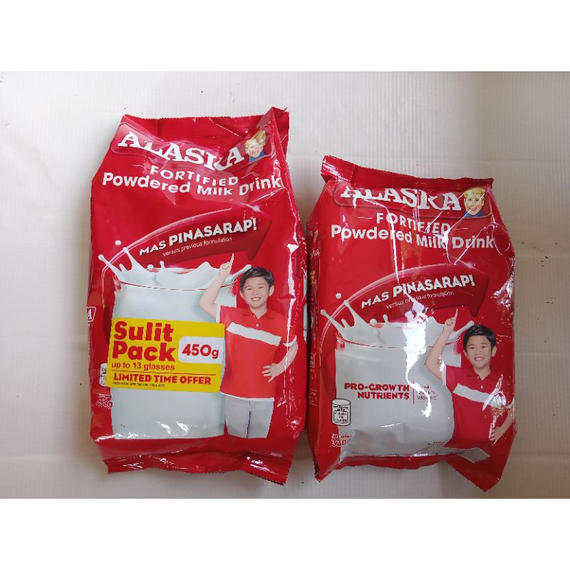 Alaska Fortified Powdered Milk Drink | 300g | 450g | Shopee Philippines