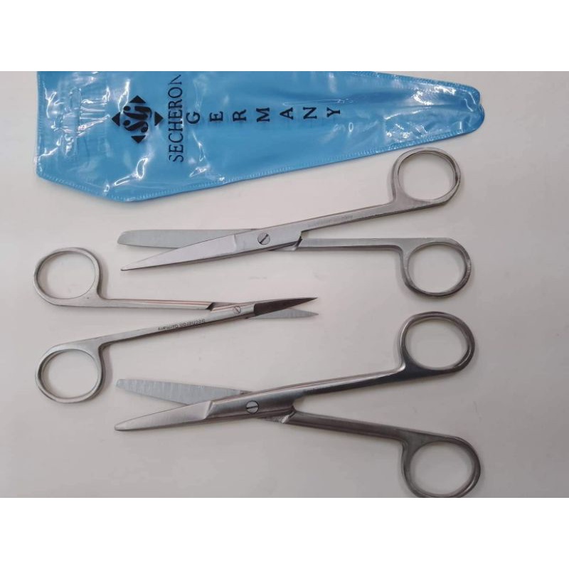 Secheron Scissors (Mayo, Iris, Bandage,Metz and Surgical) | Shopee ...