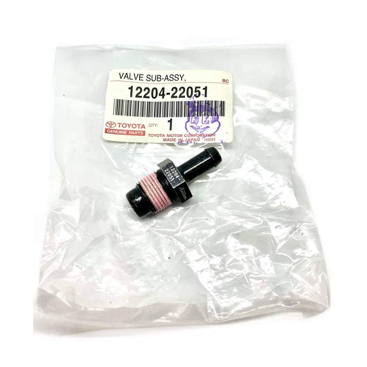 ALTIS 2002-2010 PCV VALVE TOYOTA ORIGINAL PARTS | Shopee Philippines