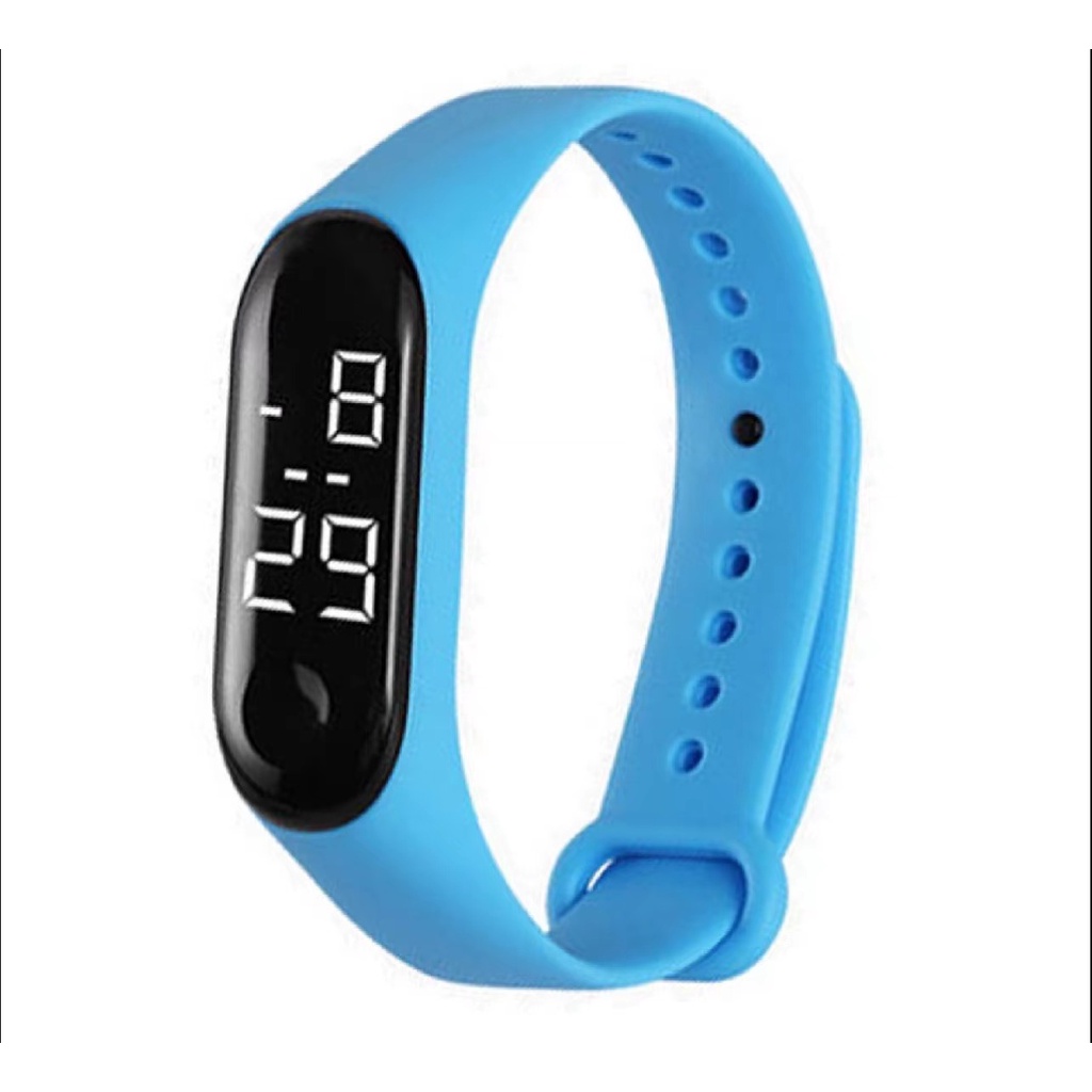 Waterproof LED Touch Watch Sensor Watch Fashion Kids Teens Student ...