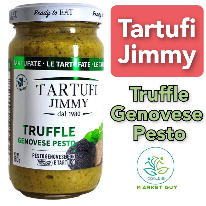 Tartufi Jimmy Truffle Genovese Pesto 180g | Shopee Philippines