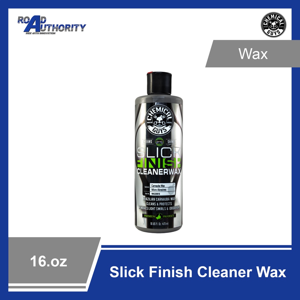 Chemical Guys Slick Finish Cleaner Wax (16 Fl. Oz.) | Shopee Philippines
