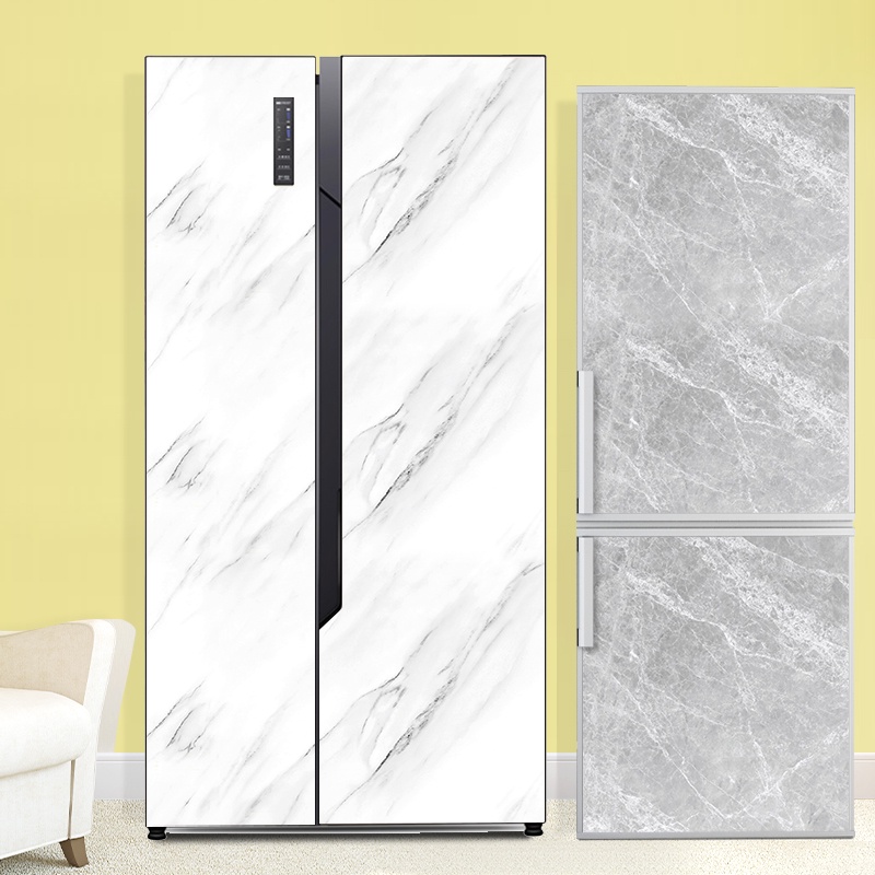 Nordic marble stickers ins refrigerator stickers self-adhesive ...