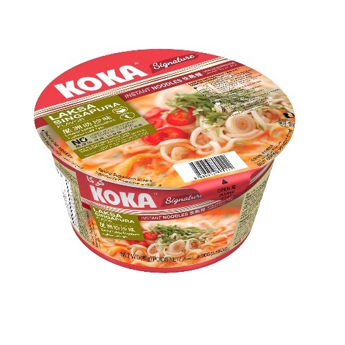 KOKA. INSTANT NOODLES LAKSA BOWL 90G | Shopee Philippines