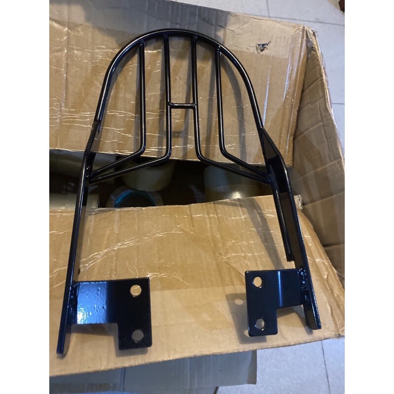 Motorcycle Top Box Bracket black W100 W125 XRM R—150 BEAT FI MIO Sporty ...
