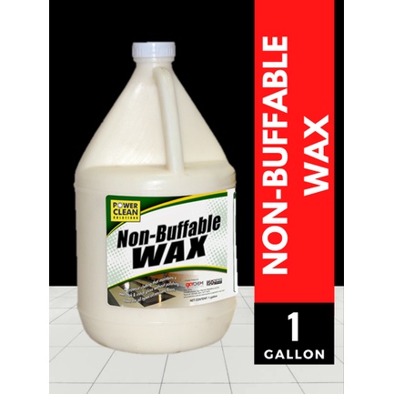 Powerclean Non-buffable Floor Wax Polish 1 GALLON (Gloss Shine Non ...