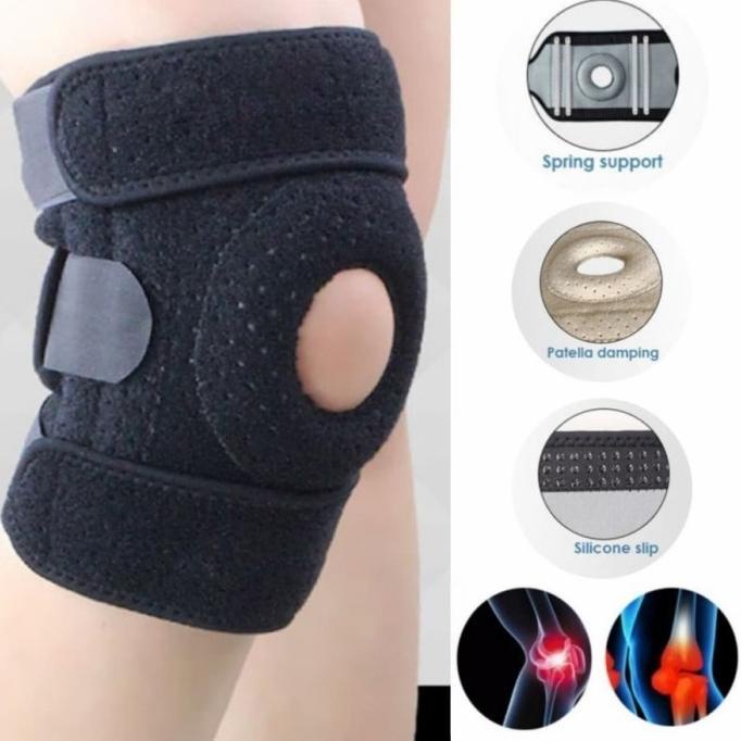 Knee decker / knee support open patella knee support | Shopee Philippines