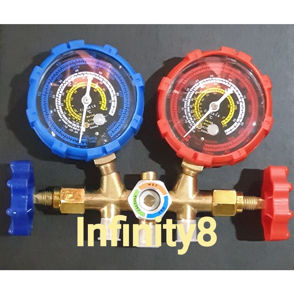 Testing Manifold Gauge for Refrigeration & Airconditioning | Shopee ...