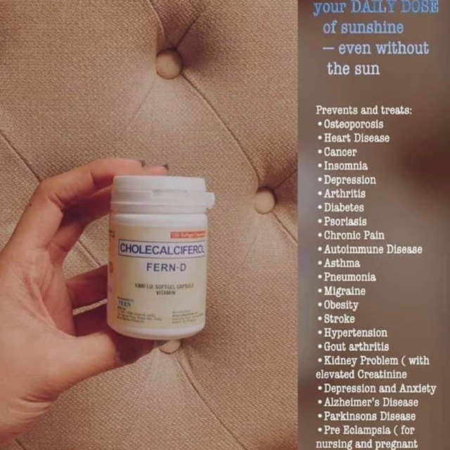 FERN-D (60 softgels) | Shopee Philippines