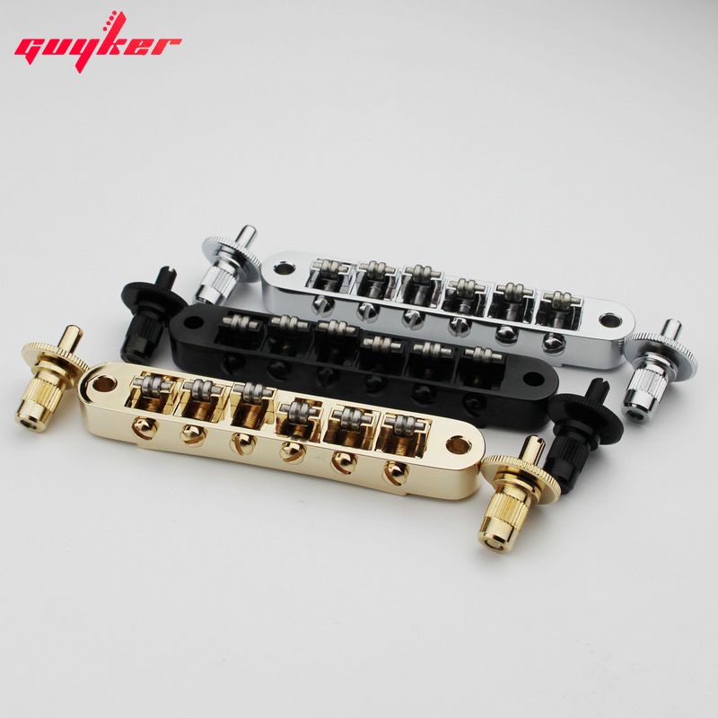 Tune-O-Matic Roller Saddle Guitar Bridge post hole 4.2MM For Les Paul ...