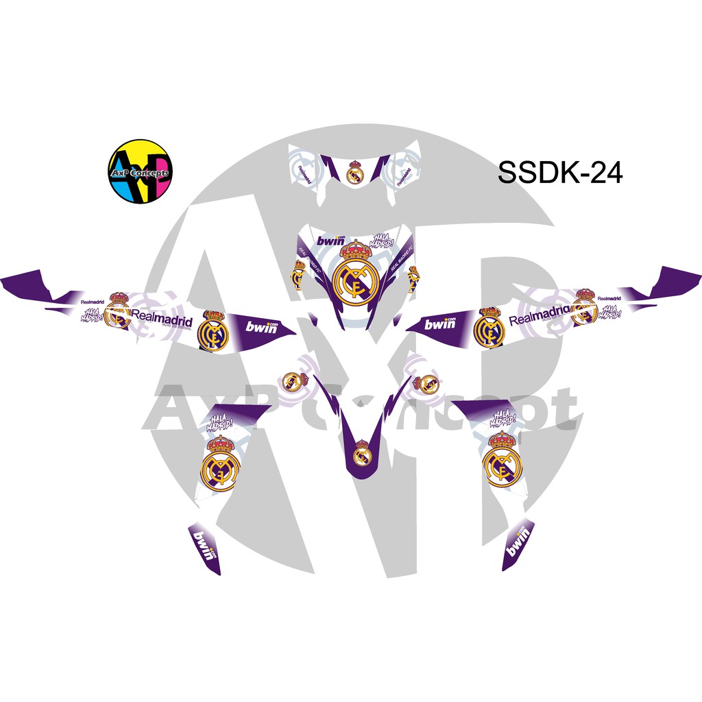 Suzuki Smash 115 Full Decals SSDK-24 (Laminated) | Shopee Philippines