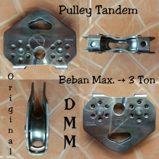 Official Original Tandem DMM Pulley Tandem Steel Pulley Steel Pulley ...