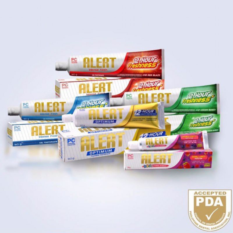 PERSONAL COLLECTION ALERT INTENSE FRESH GEL TOOTHPASTE 160GMS | Shopee ...