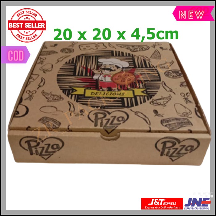 Pizza chef 20x20/Cardboard packaging/packaging box/box packaging/carton ...