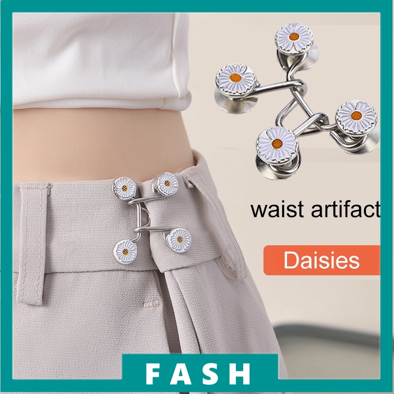 Trouser Buttons Adjustable Set Detachable Jeans Buttons Nail Free Metal ...