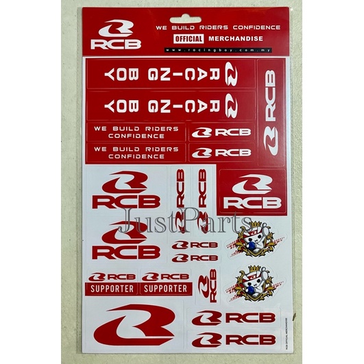 RCB and UMA RACING Official Merchandise Sticker Set | Shopee Philippines