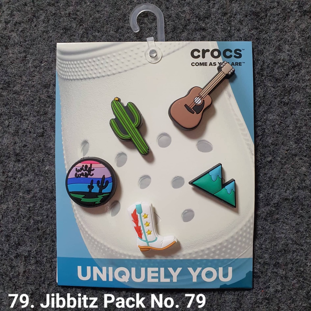 ONHAND Authentic Jibbitz Pack designs 41 - 80 Hole Shoes Charms ...