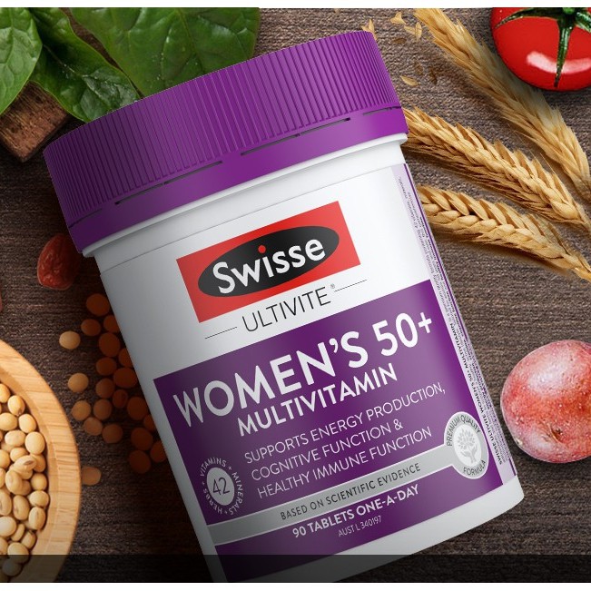 Australian Swisse Women's Vitamin Tablets 90 tablets for over 50 years ...