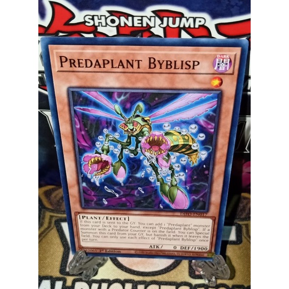Predaplant Byblisp (DIFO-Common) 1st Edition Yu-Gi-Oh! | Shopee Philippines
