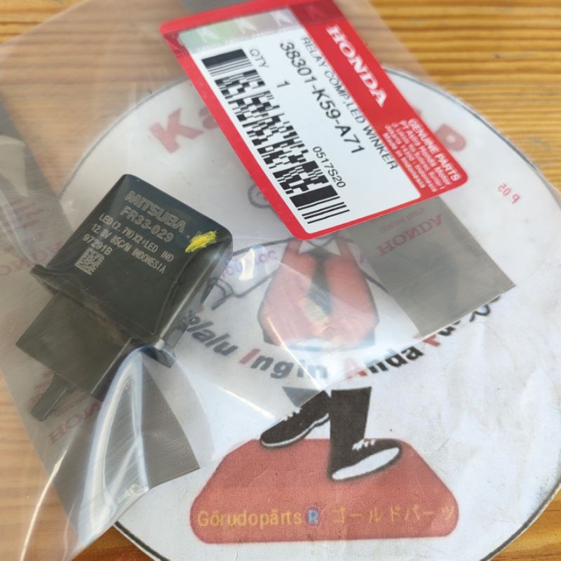 38301-k59-a71 Relay comp LED winker LED penny flasher MITSUBA PCX 150 ...