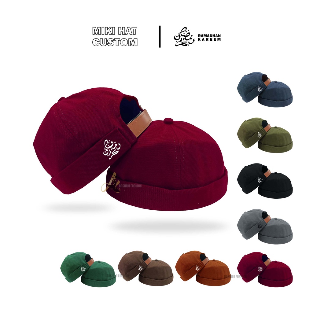 Mikihat CUSTOM Arabic Writing Ramadhan CAP | Shopee Philippines