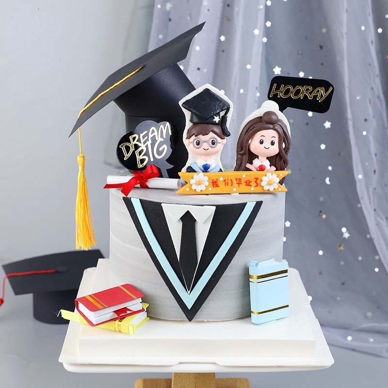 Toppers Nearby MZ.ogm Buy 2024 Graduation Cake Topper For Black Girl At ...