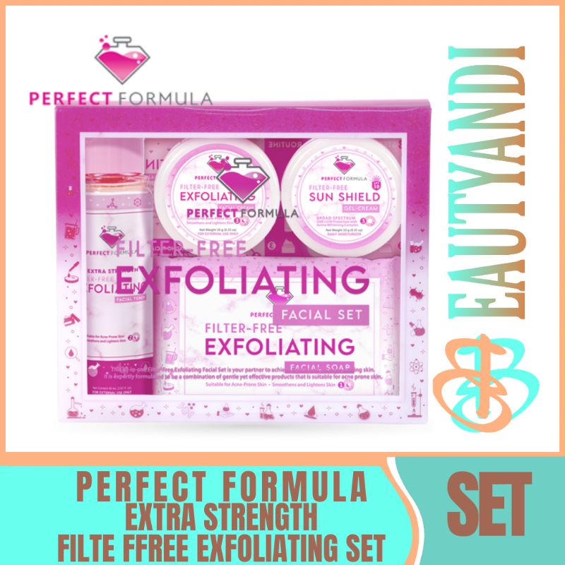 Extra Strength Filter Free Exfoliating Set By Perfect Formula ...