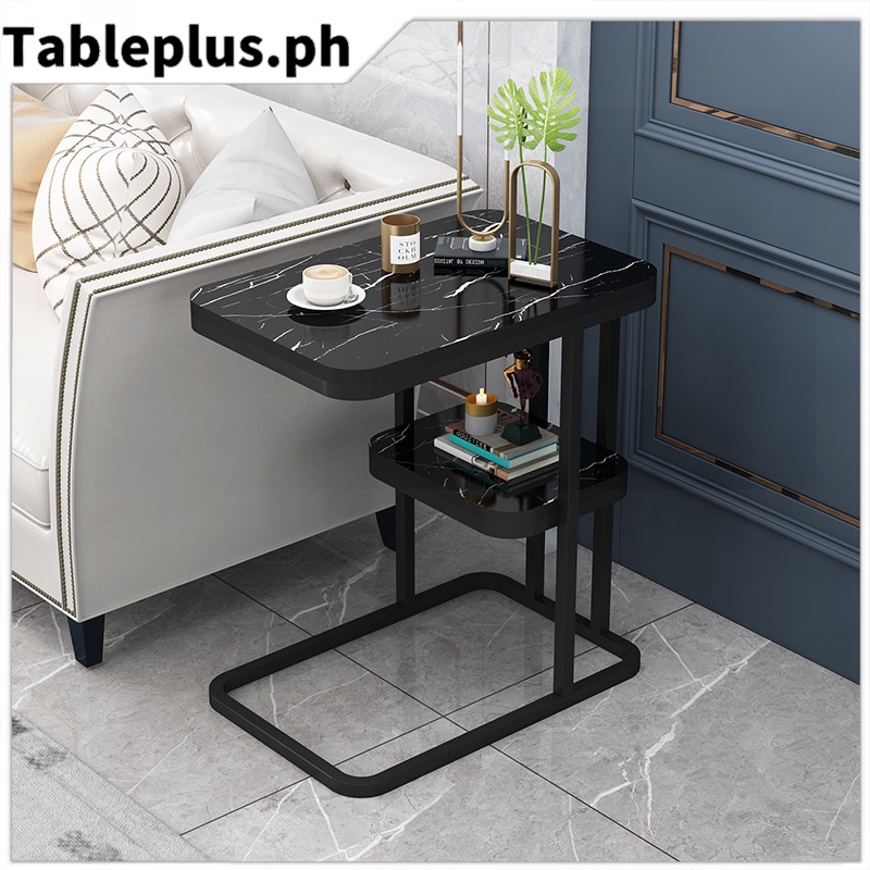 Ready Stock small talbe /sofa side /Wooden veneer table | Shopee ...