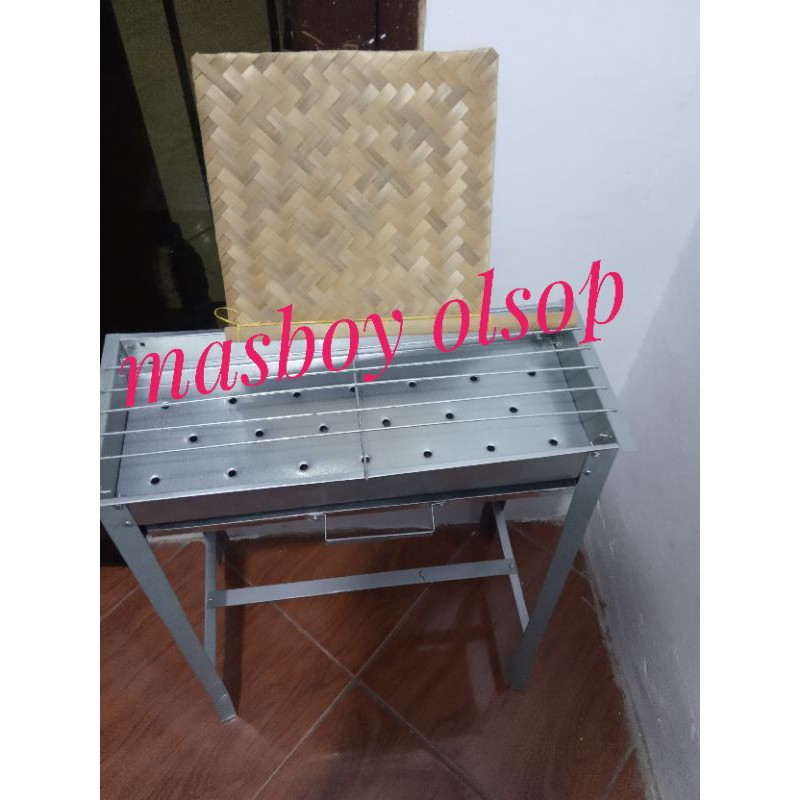 Large Charcoal Burning / Chicken Sate Grill, Fuel Fish / Diameter 51x20 ...