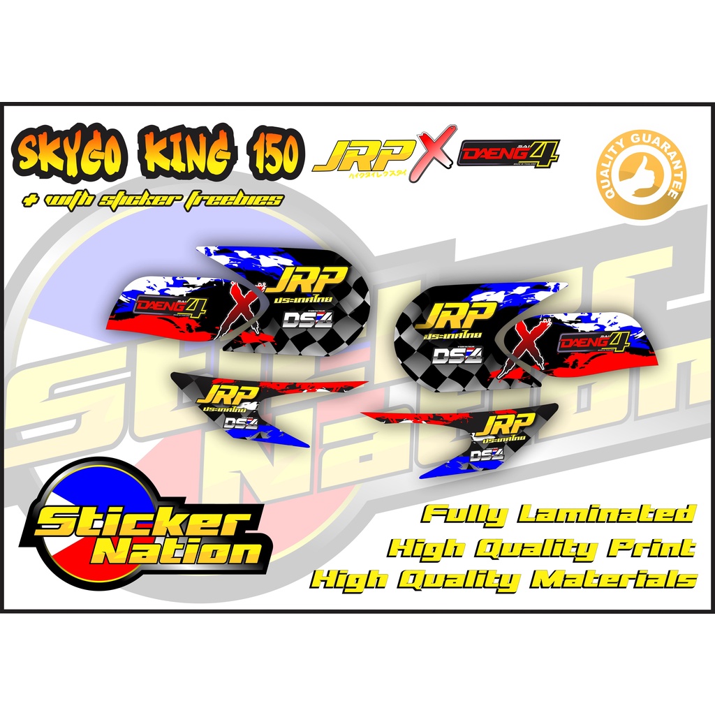 Skygo King 150 Jrp X Daeng Decal | Shopee Philippines