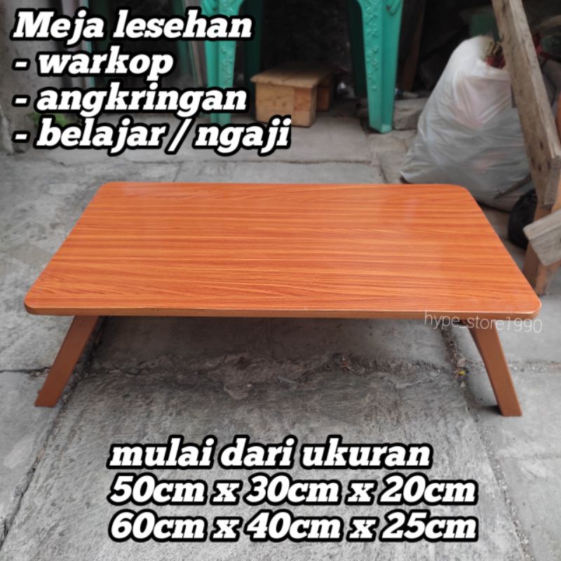 Warkop lesehan Table / Angkringan Table / Study Table / laptop Table ...