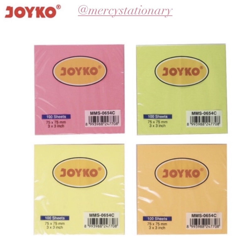 Memo Stick 654 Colors Sticky Note | Shopee Philippines