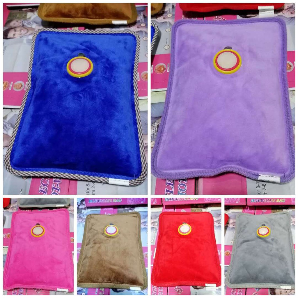 flannel Hot hot Compress rechargeble hot bag (random color ) | Shopee ...