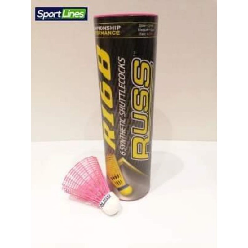 RUSS SYNTHETIC SHUTTLECOCK PINK ( PER PIECE) | Shopee Philippines