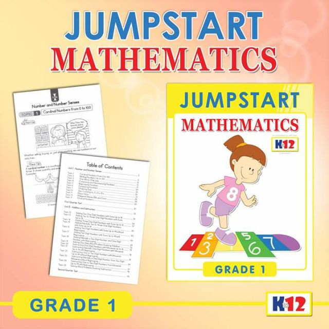 JUMPSTART MATHEMATICS - GRADE 1 WORKBOOK | Shopee Philippines