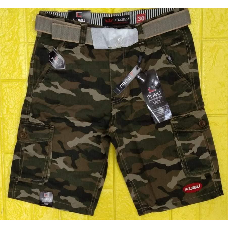 FUBU BRANDED 6 POCKETS CARGO SHORTS | Shopee Philippines