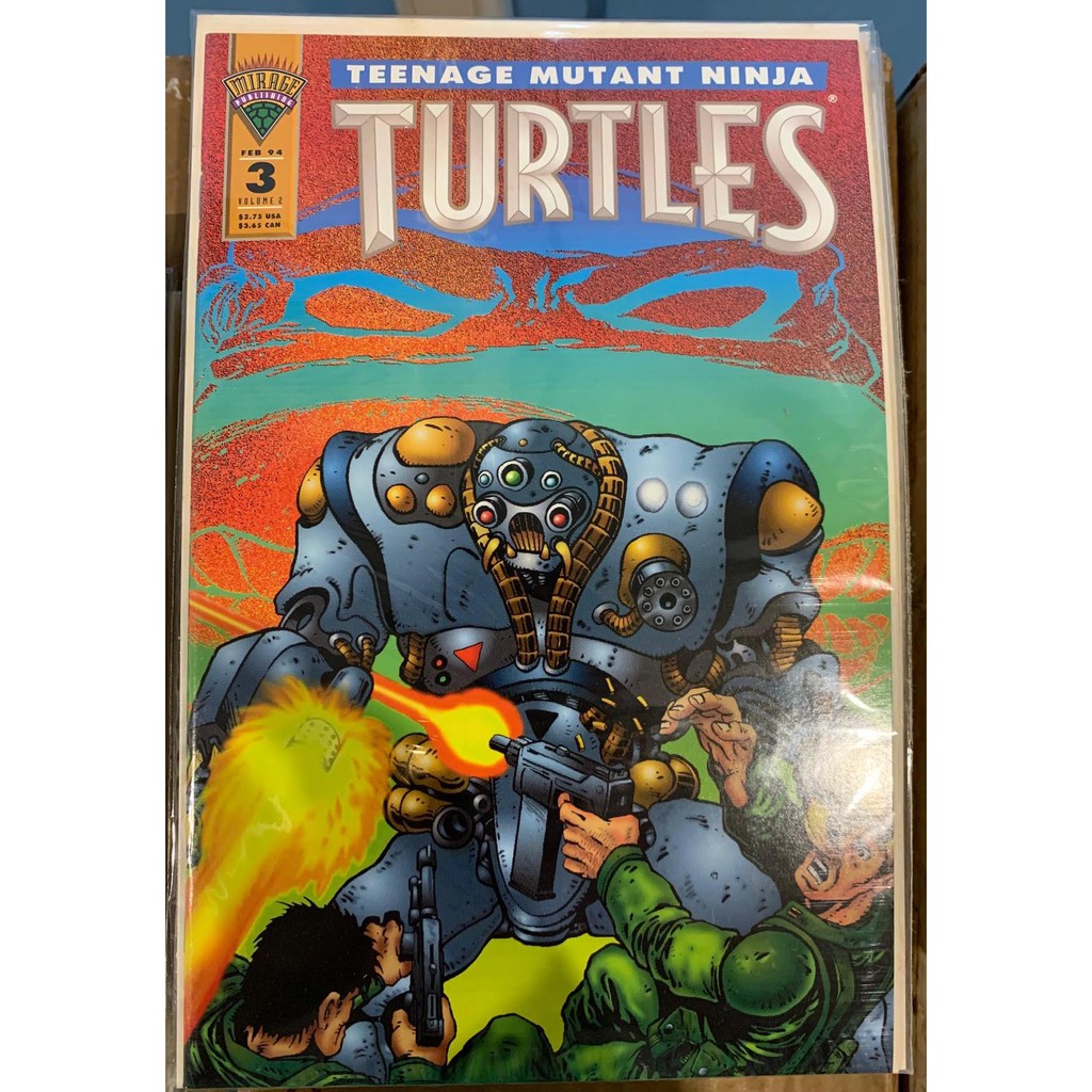 Mirage Studios Comics: 1993 - TMNT Teenage Mutant Ninja Turtles Vol.2 ...