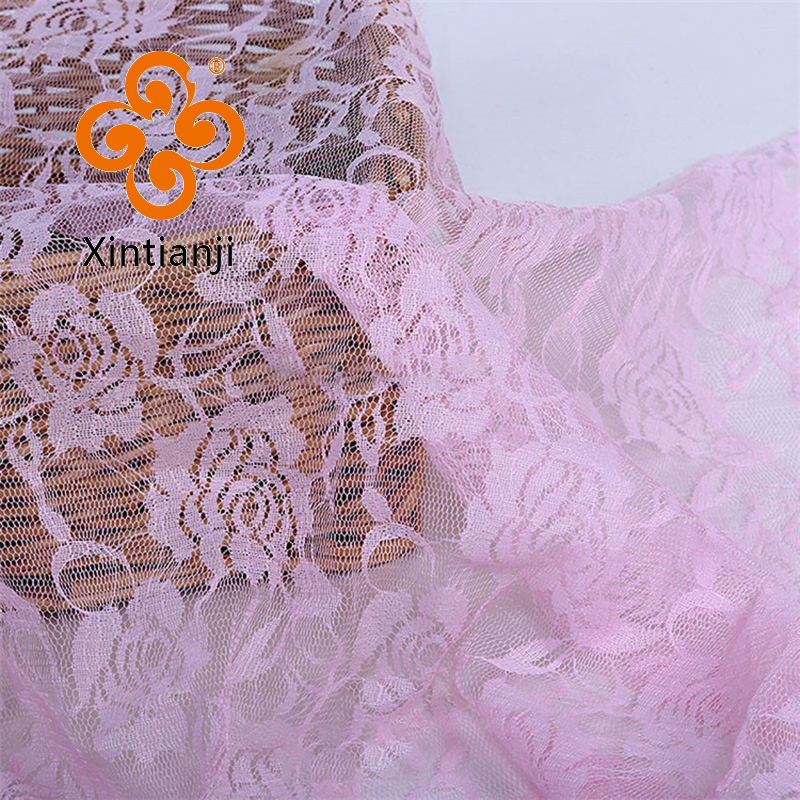 Vintage Rose Fabric Lace Mesh Fabric DIY For Dress And Underwear ...