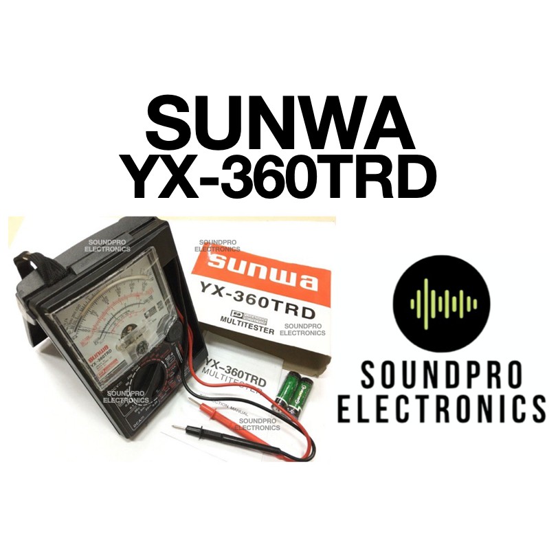 Sunwa YX-360TRD Multitester | Shopee Philippines